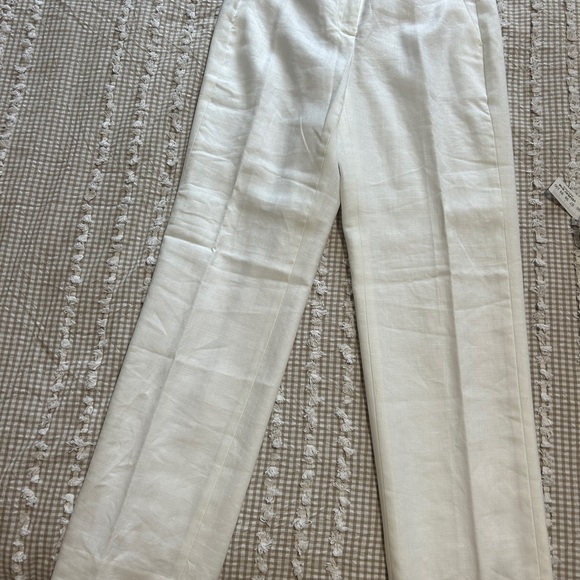 J. Crew | Pants & Jumpsuits | J Crew Classic White Pants | Poshmark